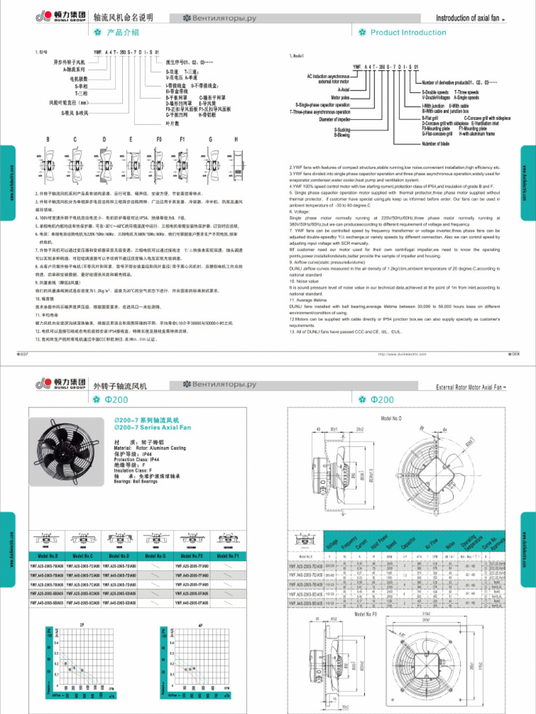 Axial Fans Catalogue | PDF