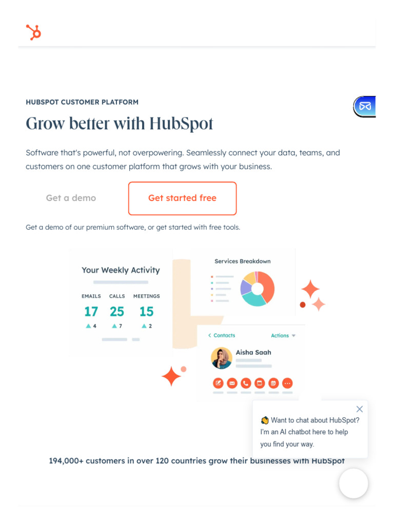 HubSpot - Software, Tools, Resources For Your Business | PDF | Human ...