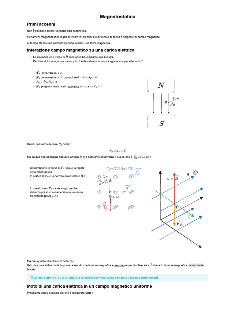 Magnetostatica | PDF