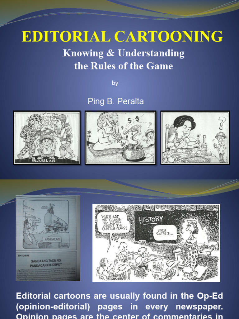 EDITORIAL CARTOONING Understanding the Rules of the Game | PDF