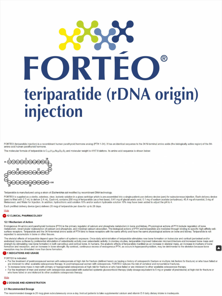 Forteo | PDF
