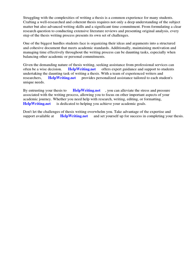 Author Thesis | PDF | Thesis | Essays