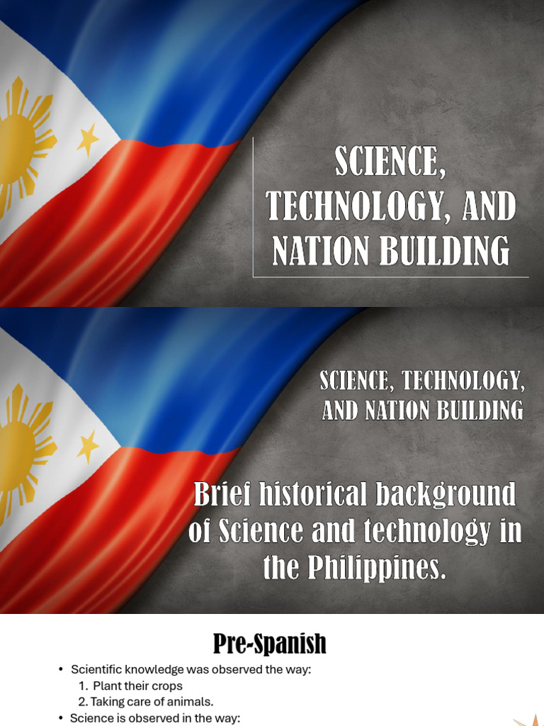 Science Technology and Nation Building | PDF | Science | Philippines