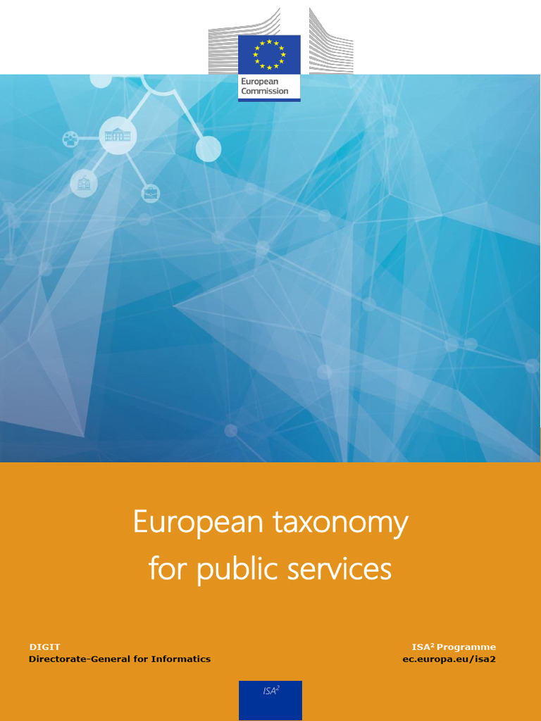ISA2 - European Taxonomy For Public Services | PDF | Tag (Metadata ...