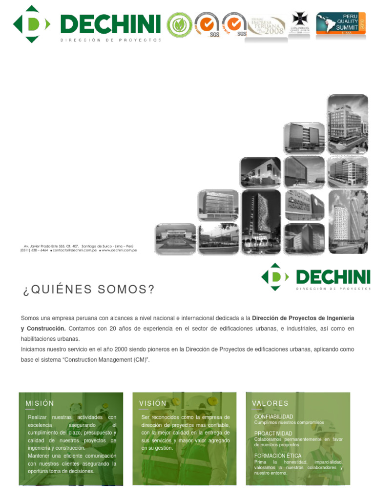 DECHINI | PDF | Perú | Lima