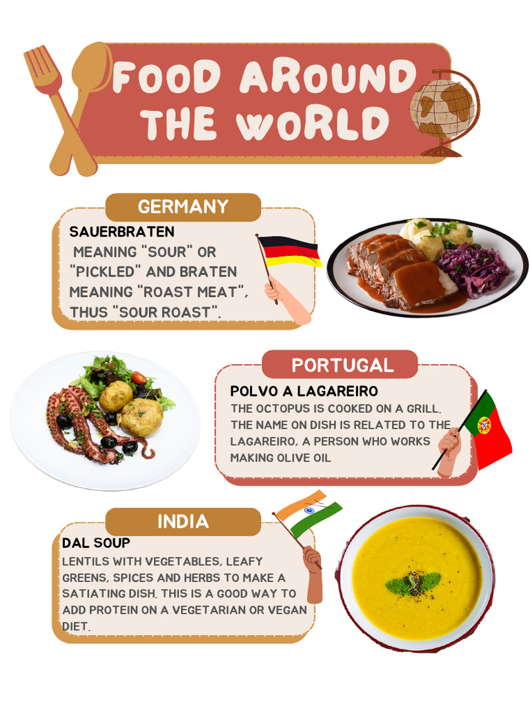 Food Around The World | PDF