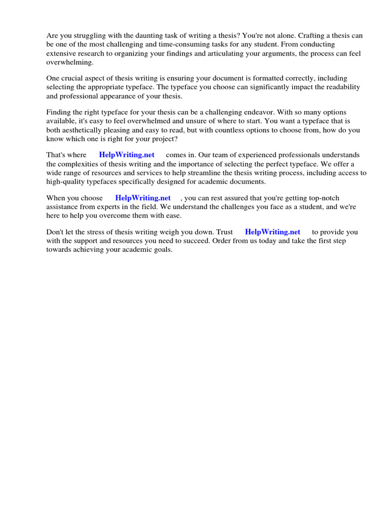 Thesis Typeface Download | PDF | Typefaces | Typography