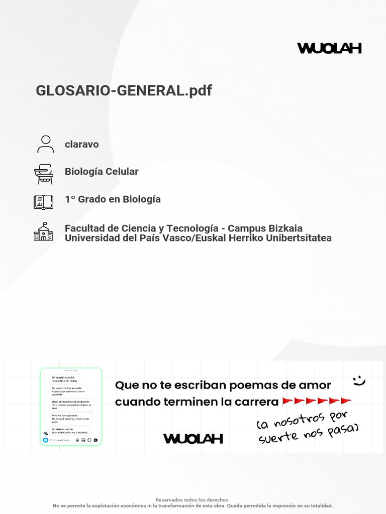 Glosarios | PDF | Membrana celular | Transducción de señales