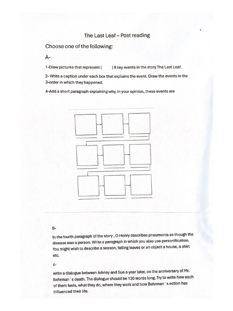 Three Option For Final Assignment | PDF