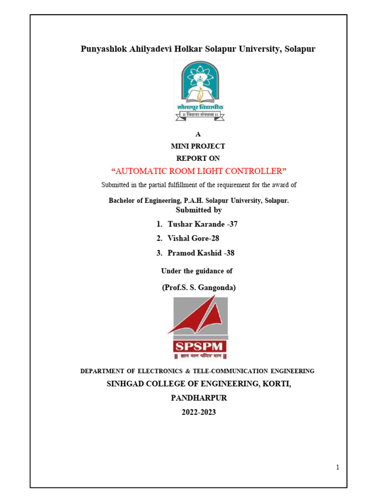 Current Report Project | PDF