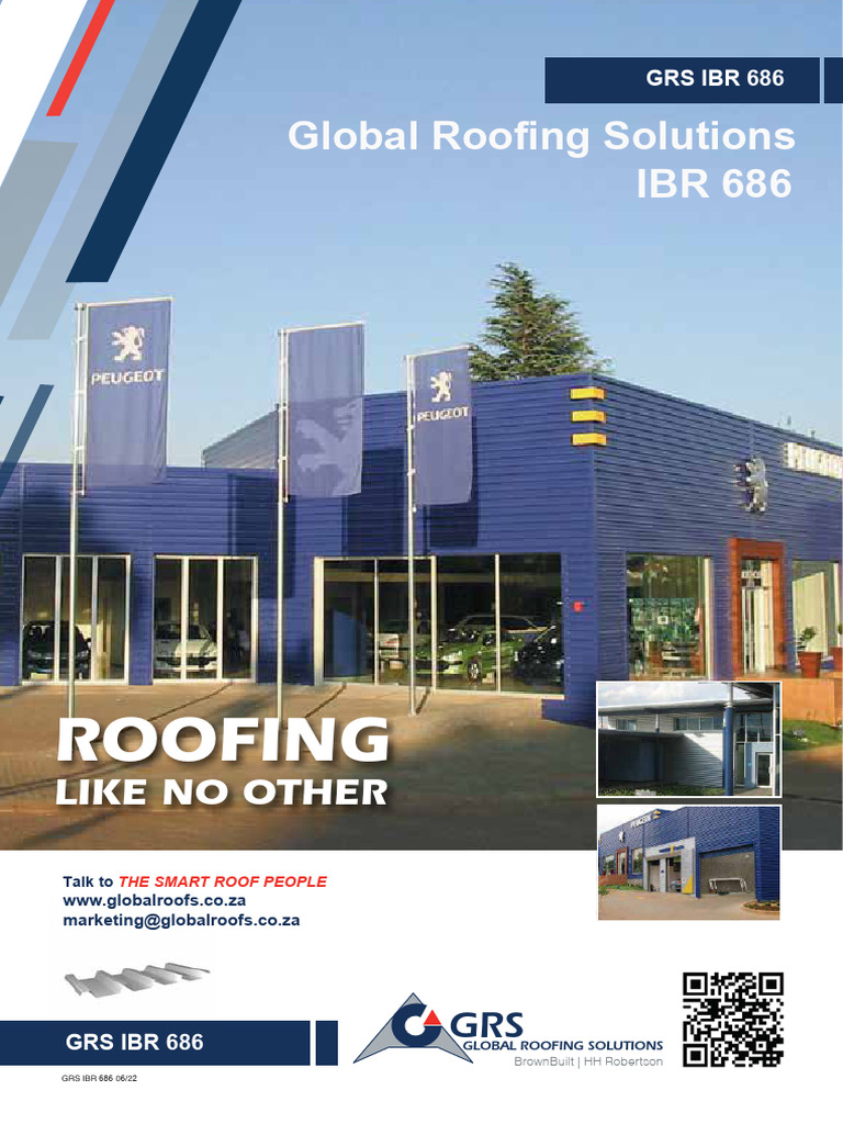 GLOBAL IBR 686 Brochure 2022 - R0 | PDF | Screw | Roof