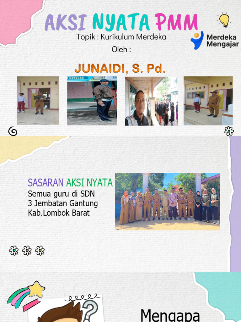 Aksi Nyata Junaidi | PDF