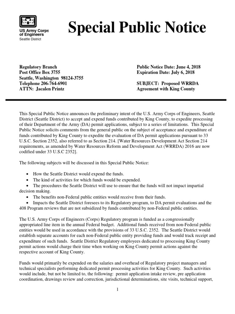 Special Initial Public Notice | PDF