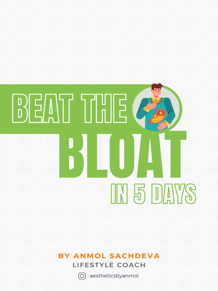 Beat the Bloat in 5 Days | PDF | Dietary Fiber | Diet & Nutrition