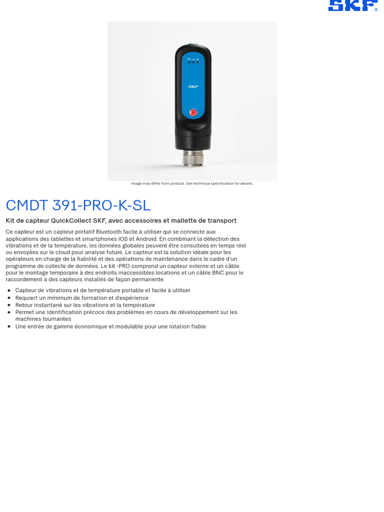 CMDT 391-Pro-K-Sl - SKF | PDF