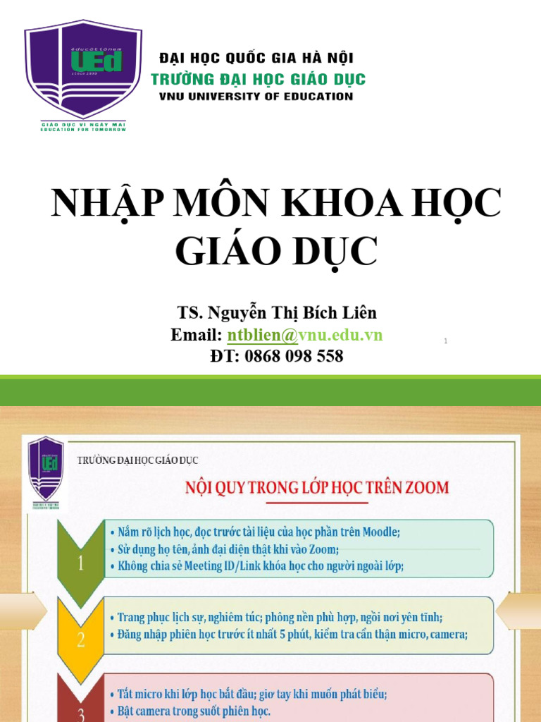 Nhap Mon KHGD 2022 | PDF