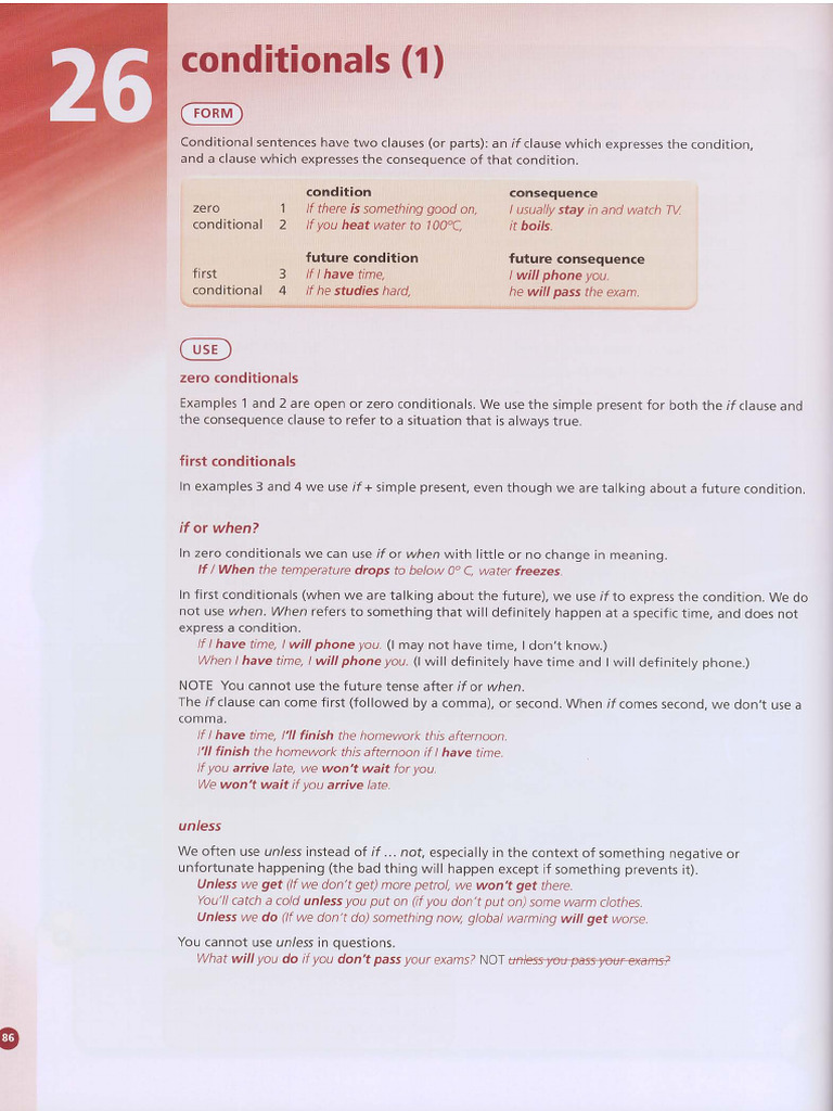 Conditionals 1+2 | PDF