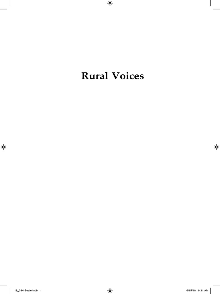 Rural_Voices_in_Appalachia_The_Shifting 2018 | PDF