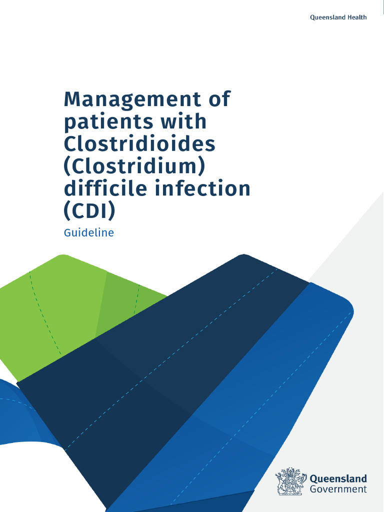 Cdi Guideline | PDF | Hospital Acquired Infection | Infection