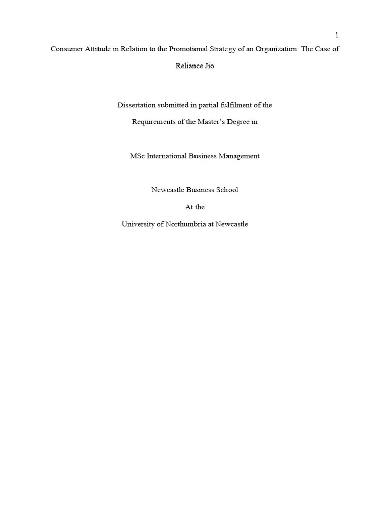 Final Thesis Revised Shariq | PDF | Business