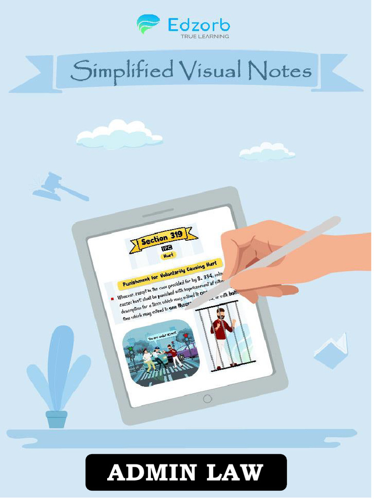 Admin Law Simplified Notes Edzorb Law | PDF