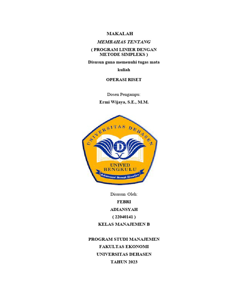 Makalah Aldi | PDF | Komputer