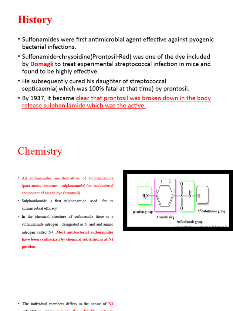 Sulphonamide | PDF