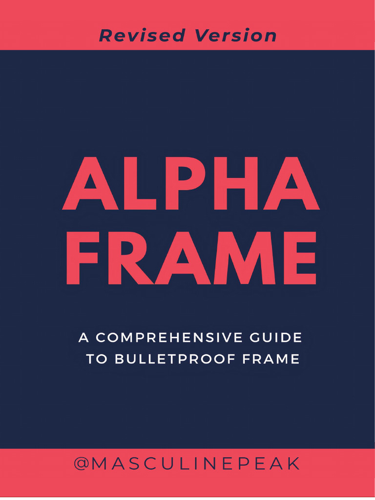 ALPHA FRAME - Revised Version | PDF