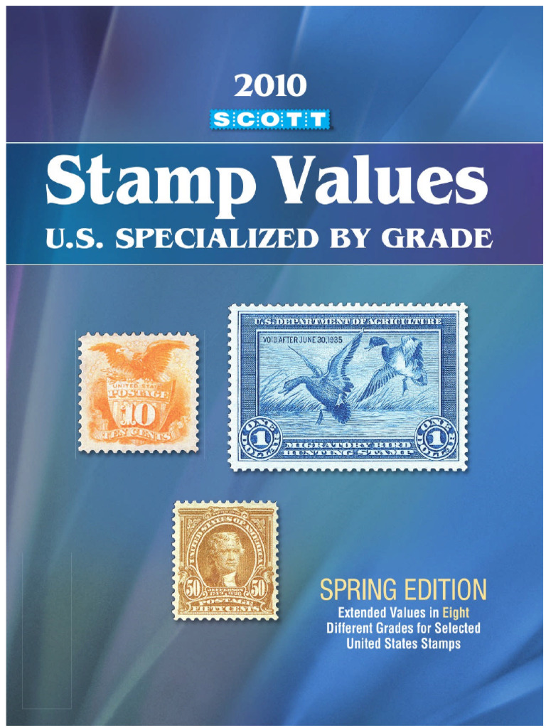 Scott Stamp Values 2010 | PDF