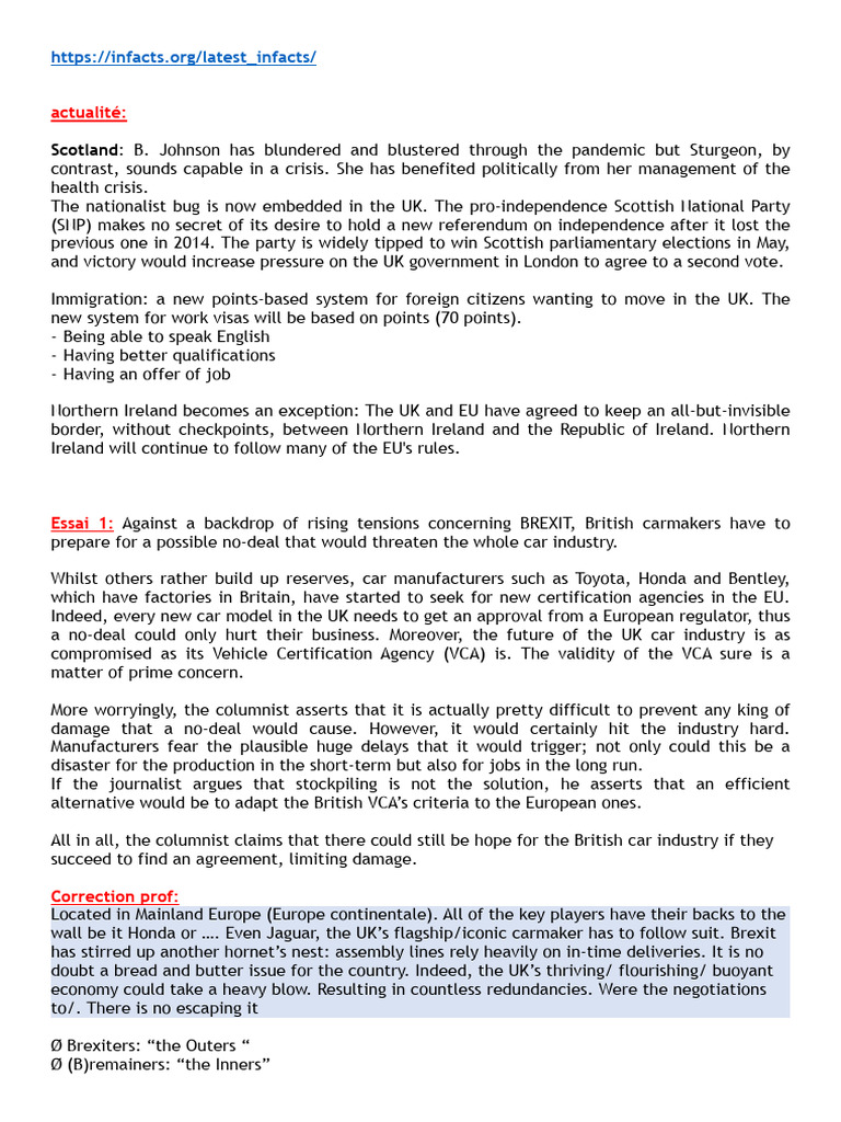 BREXIT | PDF | Brexit | International Relations