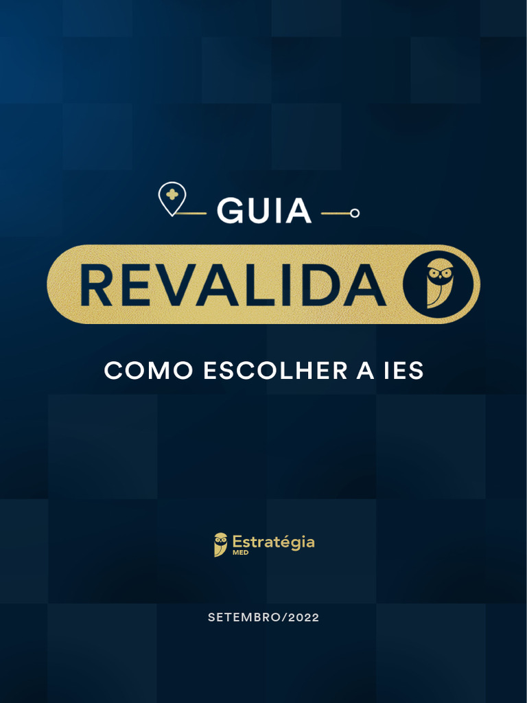 Guia Revalida - Como Escolher A IES | PDF