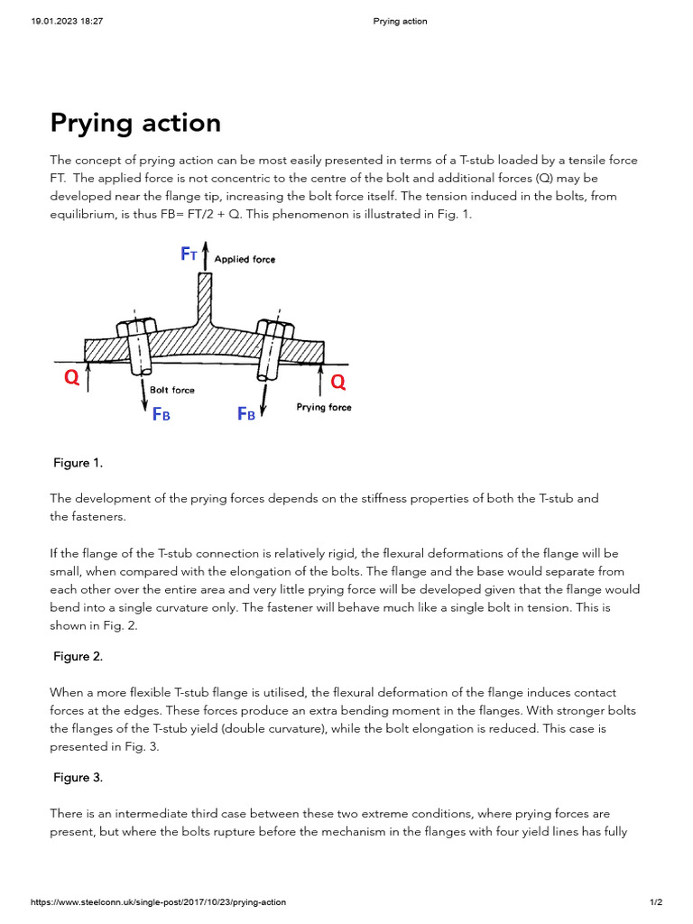 Prying Action | PDF