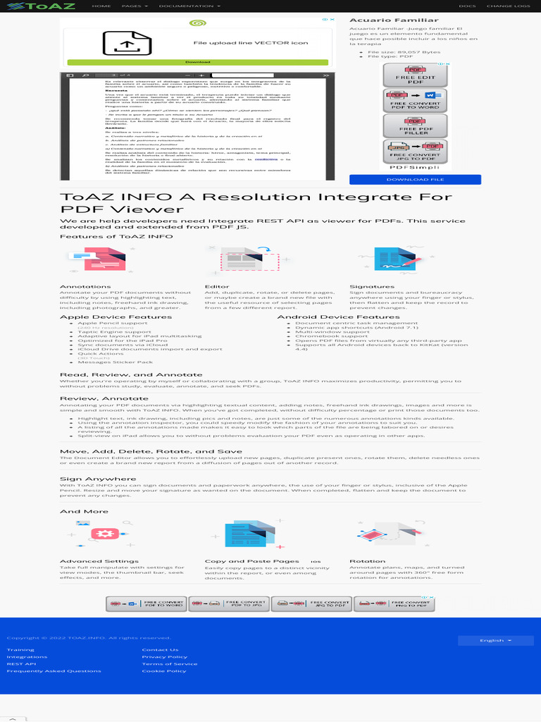 Acuario Familiar - TOAZ | PDF