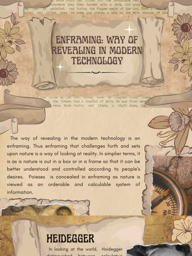 Enframing Way of Revealing in Modern Technology | PDF