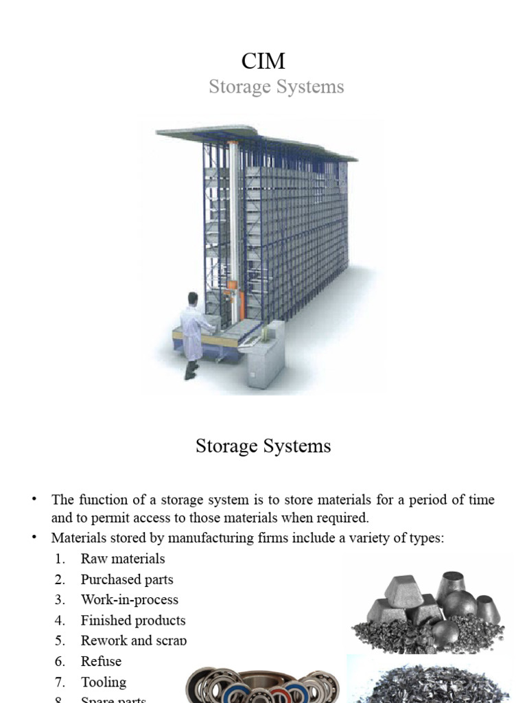 Material Storage Systems | PDF | Warehouse | Manufactured Goods