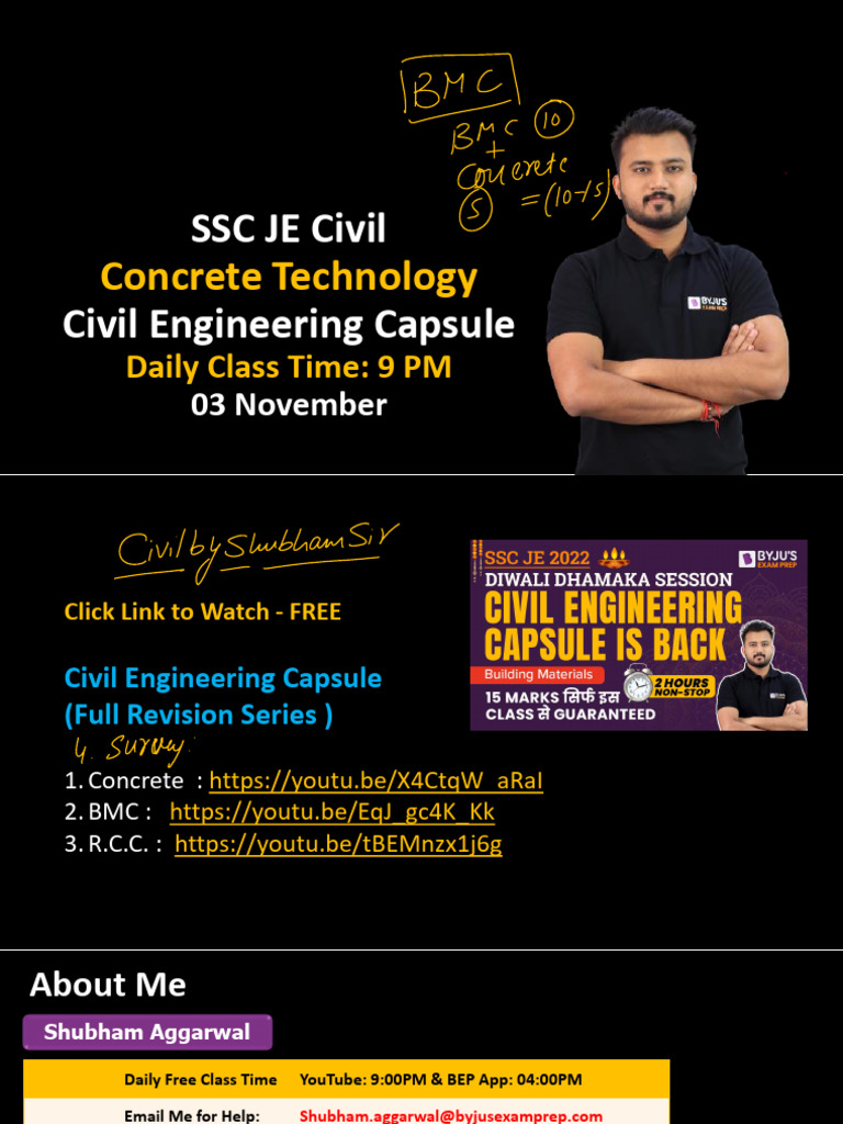 Concrete Capsule With Questions | PDF | Concrete | Mortar (Masonry)