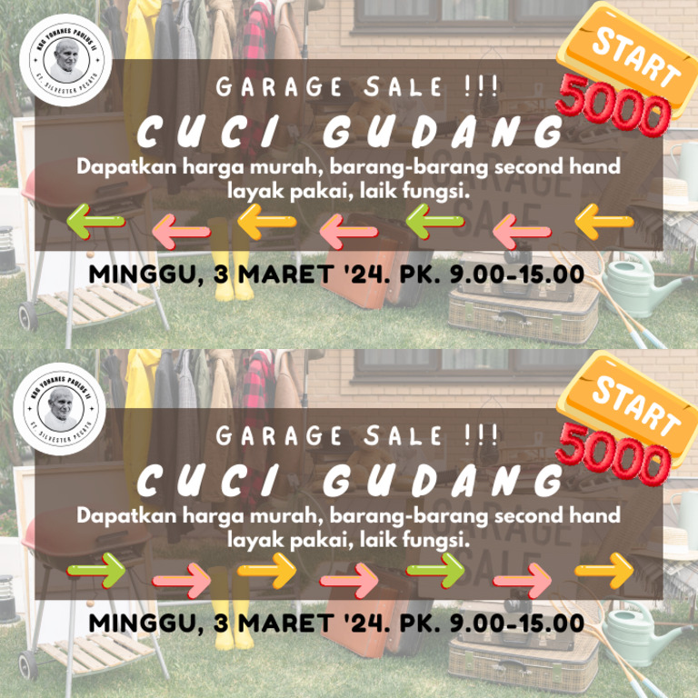 Spanduk Garage Sale 1 | PDF