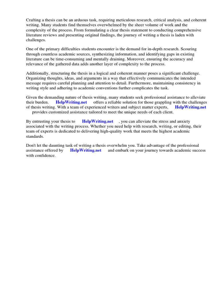 Thesis Bridge | PDF | Essays | Thesis