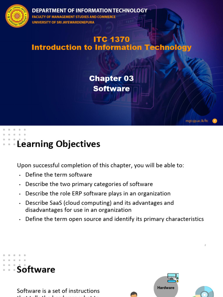 Chapter 03 Software 2024 | PDF | Mobile App | Operating System