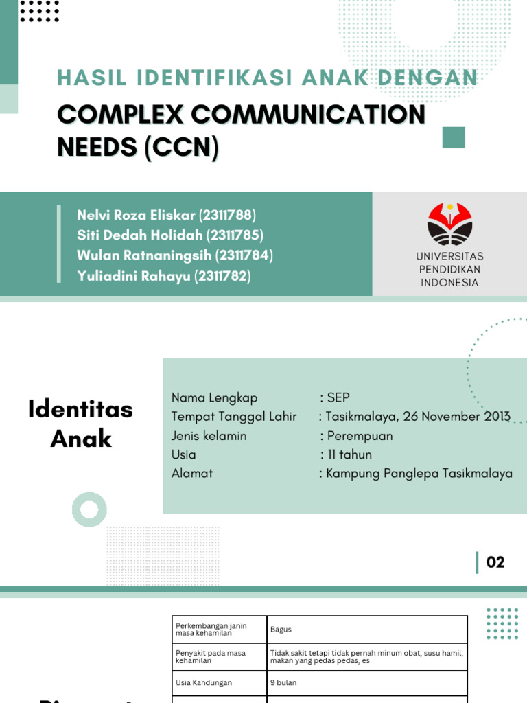 Hasil identifikasi CCN (ppt) (2) | PDF