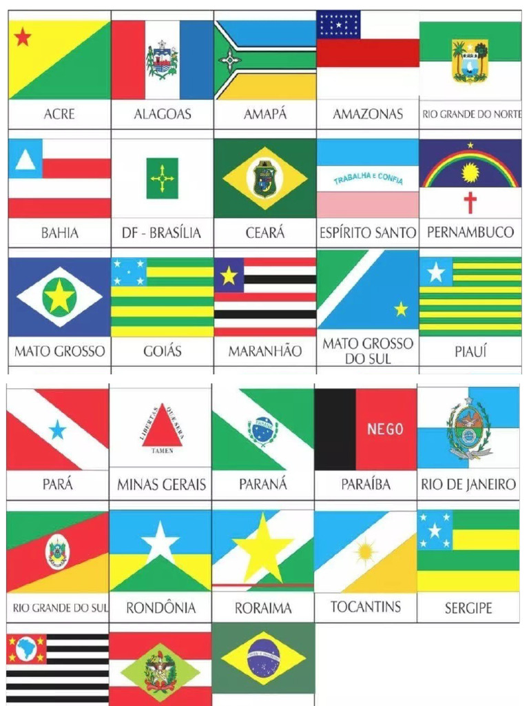 bandeira dos estados | PDF