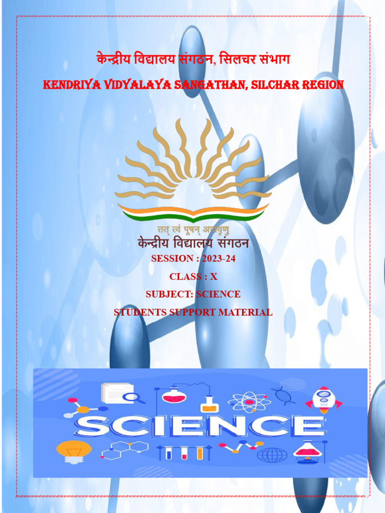 Kvs Ro Silchar 10 Science Study Material PDF | PDF