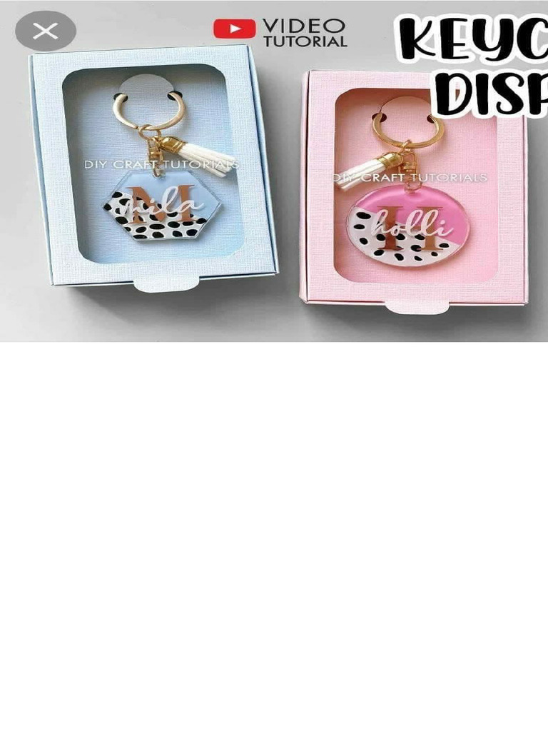 Caja Porta Llavero Pdf