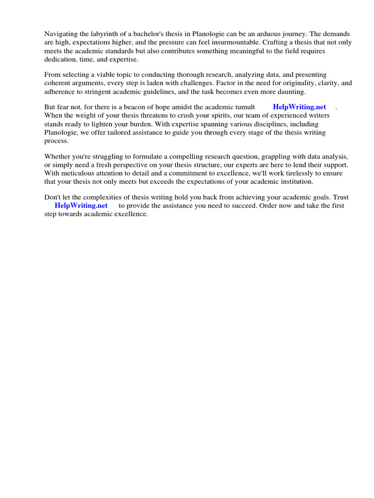 Bachelor Thesis Planologie | PDF | Thesis | Tourism