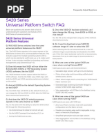 5520 Extreme Datasheet | PDF | Network Switch | Computer Network