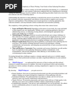 Example of A Thesis Chapter 3 Research Design and Methodology | PDF ...