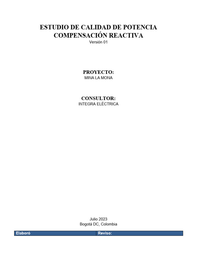 Informe Comp Rectiv | PDF