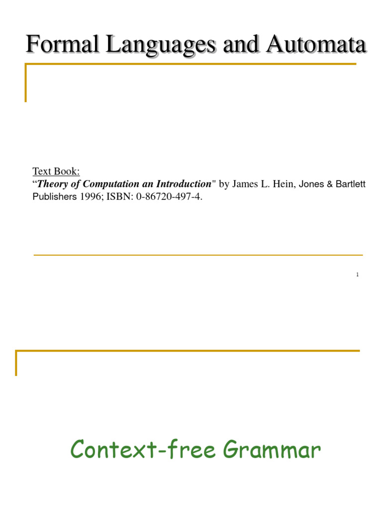 Lecture07 PushDownAutomata | Download Free PDF | Syntax (Logic) | Applied Mathematics