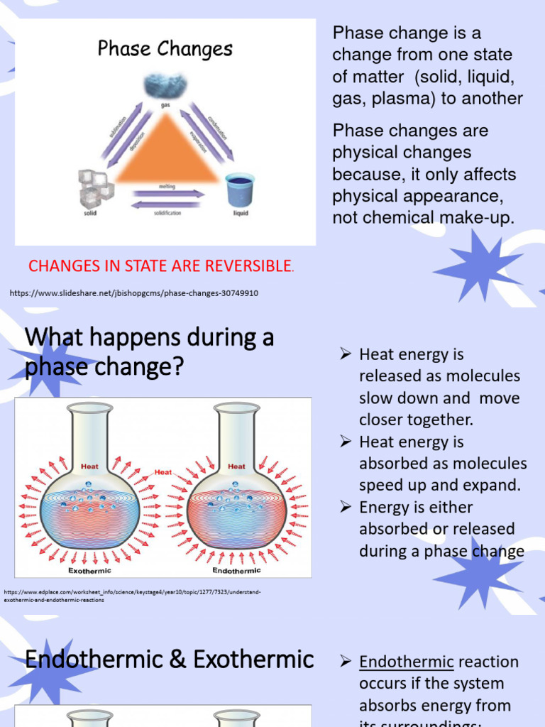 Lesson 6 Physical and Chemical Change | PDF | Chemical Reactions ...