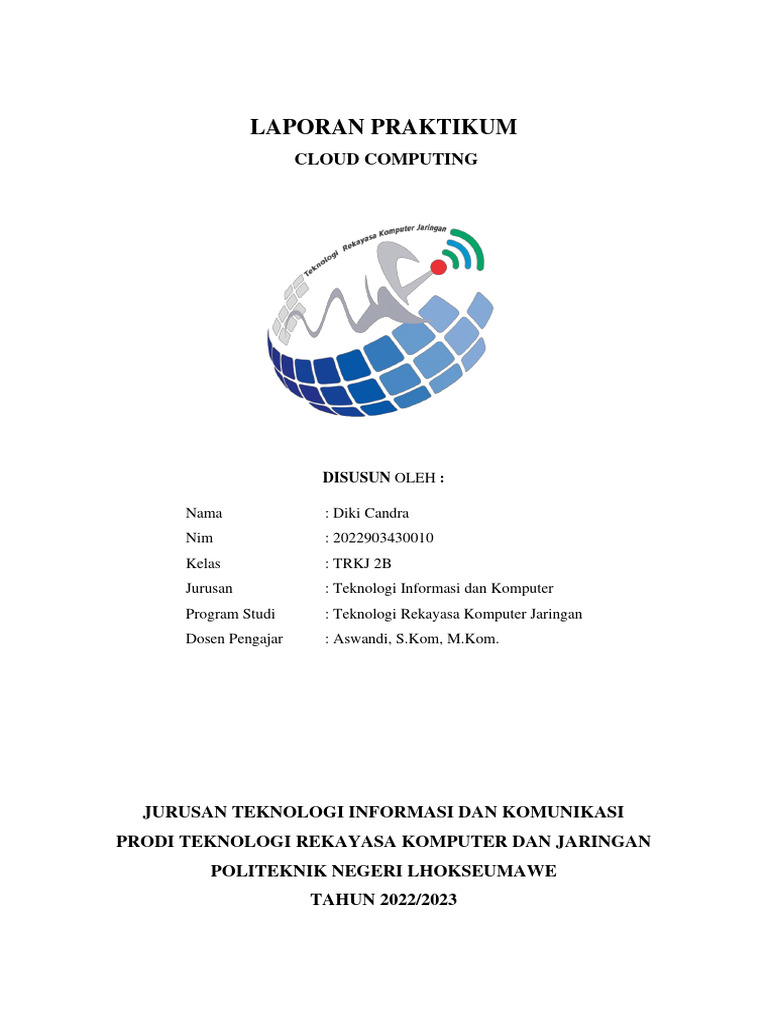 REPORT 18 (Cloud Computing) | PDF | Technology & Engineering